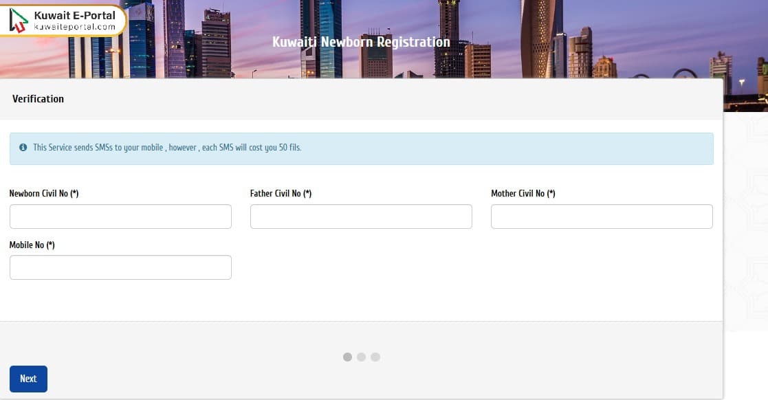 Apply Civil ID Online For Newborn In Kuwait